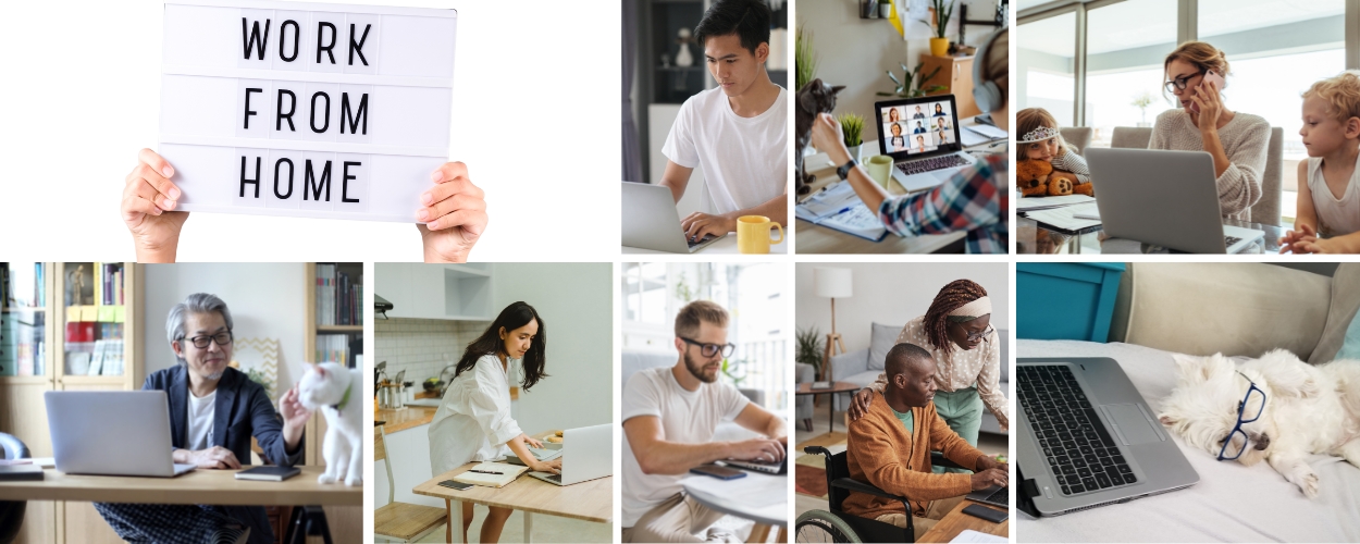 Working from home - clickapage.com